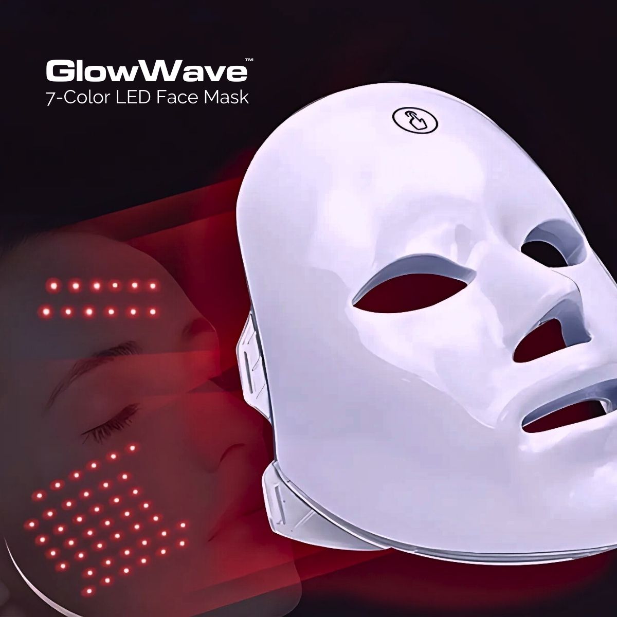 GlowWave™ 7-Color LED Face Mask – Astra™