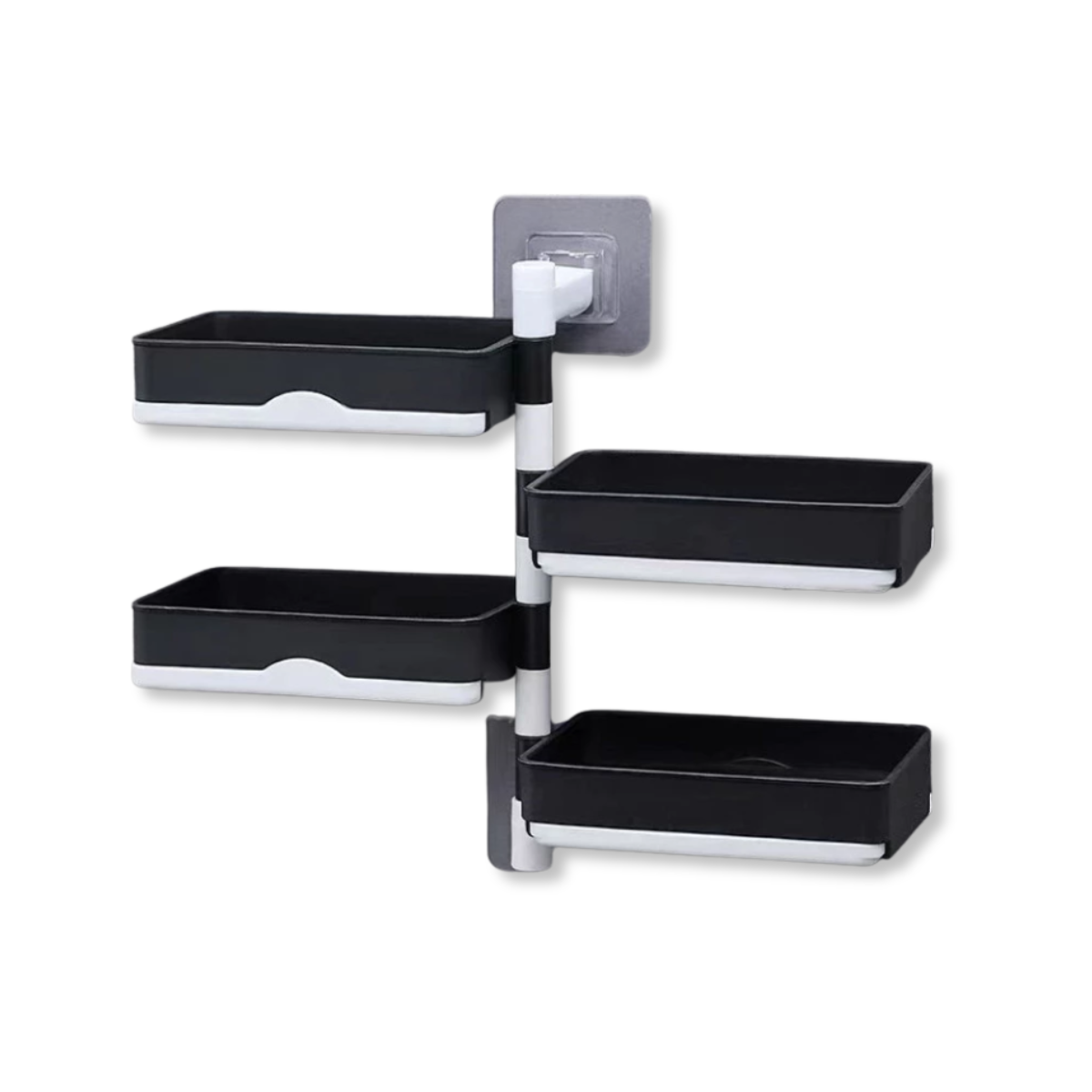 SoapStack™ 4-Layer Rotating Soap Organizer – Astra™