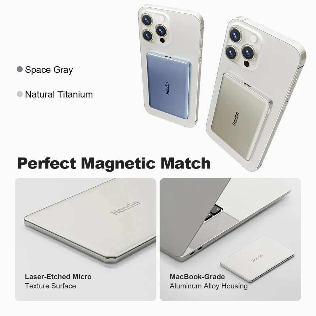 PowerLink™ Ultra-Thin Magnetic Powerbank – Astra™